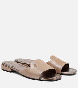 Jimmy Choo London Mules Dina en cuir