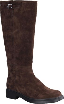 H&ouml;gl 010194221000 Schaftstiefel Rauleder Damen in braun - Gr. 37,5