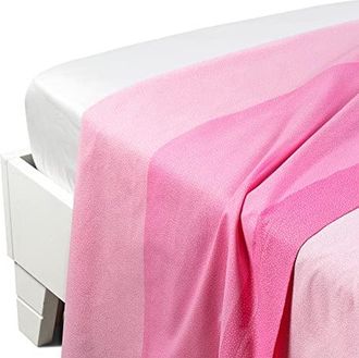 Caleffi Bettlaken aus 100% Baumwolle - Weiches & Atmungsaktives Oberlaken f&uuml;r maximalen Komfort, Erh&auml;ltlich in verschiedenen Gr&ouml;&szlig;en - Leintuch