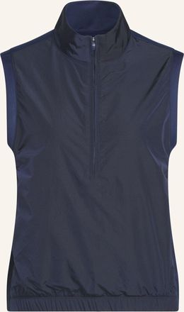 adidas Beyond The Course Climawarm Weste, Locker Geschnitten, Reissverschluss Bis Zur Brust blau