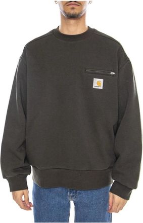 Carhartt Work in Progress Homme, Sweatshirts et sweats &agrave; capuche, Vert, Taille: S Detroit SweaT-shirt