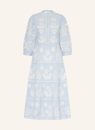 Rich & Royal Kleid Mit 3/4-Arm blau