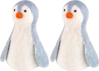 cilio Eierw&auml;rmer LANA Pinguin, Handgefertigt in Nepal, aus fair gehandelter, w&auml;rmender Schafwolle, Hitze- und Waschbest&auml;ndig, Perfekt f&uuml;r ein fr&ouml;hliches Fr&uuml;