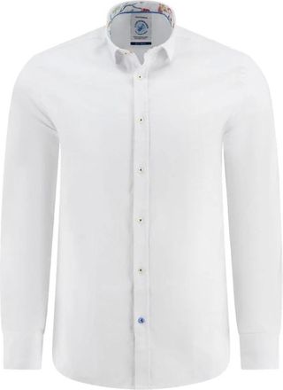 A Fish Named Fred Homme, Chemises, Blanc, Taille: M Chemises