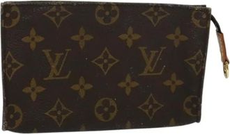 Louis Vuitton Pre-owned Toile trousses-de-toilette - Femme - Pre-owned - Brun - Taille: ONE Size