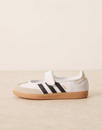 adidas Originals Samba OG - Baskets babies - Noir et blanc