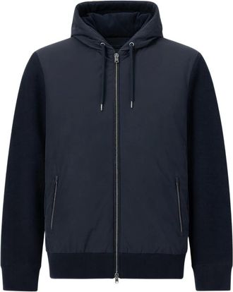 Herno Homme, Vestes, Bleu, Taille: L Giubbotto Capucha Nylon