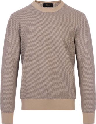 HUGO BOSS Homme, Pulls, Brun, Taille: S L-Umino Sweater