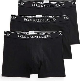 Polo Ralph Lauren Homme, Sous-v&ecirc;tements, Noir, Taille: S Boxers 3-en-1