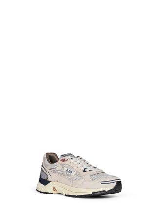Autry Mens Sneakers Hyperway Beige Suede Polyester Trainers