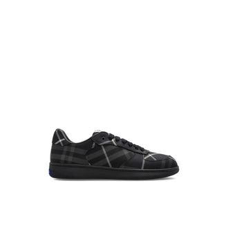 Burberry Homme, Chaussures, Noir, Taille: 40 EU New Terrace Baskets