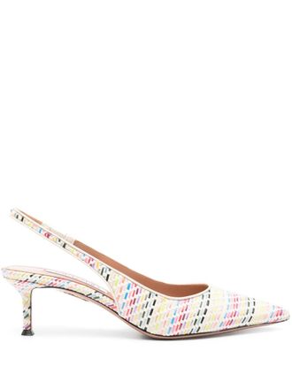 Aquazzura New Purist Pumps 50mm - Wei&szlig;