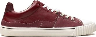 Maison Margiela Burgandy Sneakers - Rot