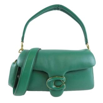 Coach Pre-owned Leder Schultertasche C0772 - - Pre-owned - Damen - Gr&uuml;n - ONE SIZE