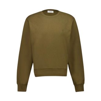 Saint Laurent Herren, Sweatshirts & Hoodies, Gr&uuml;n, MGr&ouml;&szlig;e