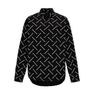 Balenciaga Herren, Shirts, Schwarzk, 3XSGr&ouml;&szlig;e