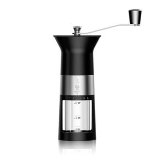 Bialetti Manuelle Kaffeem&uuml;hle von, Edelstahl, Mattschwarz