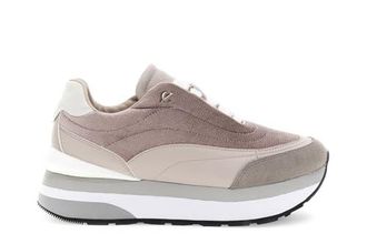 Caf&egrave;noir Chaussures De Course en Velours Et Cuir, pour Femme, Couleur Gris, Taille 40