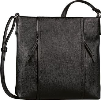 Tom Tailor Beca Sac &agrave; bandouli&egrave;re pour femme Noir, Noir