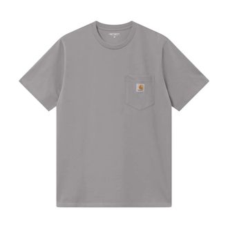 Carhartt Work in Progress Homme, Tops, Gris, Taille: S S/S Pocket T-Shirt