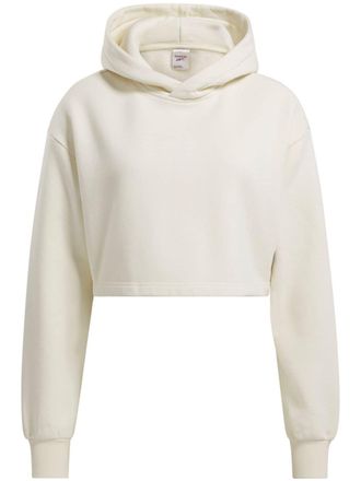 Reebok hoodie Classics &agrave; coupe crop - Tons neutres
