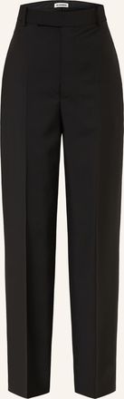 Jil Sander Marlenehose schwarz