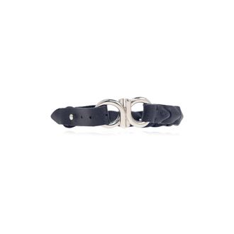 Ferragamo Geflochtenes Gancini Armband - - Accessories - Herren - Blau - ONE SIZE