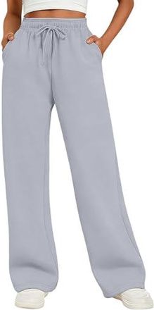 Generic Pantalon De Sport Femme Chic D&eacute;t&eacute; Long Pants Respirant Classique Pas Cher Sweatpants Tendance Chic Elegant Surv&ecirc;tement D&eacute;tente Mode Taille Elastique 2