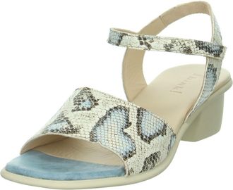 Think Damen VIVI Lederfutter Sandale, Sky/Kombi 9010, 42 EU