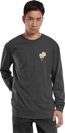 Mister Tee Herren Sweatshirt Wasted Youth Crewneck Charcoal XS