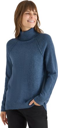 Cecil Strukturmix Pullover Cotton Blue Melange XL