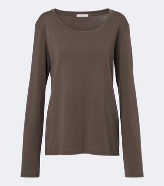 The Row Top Kalto aus Baumwoll-Jersey