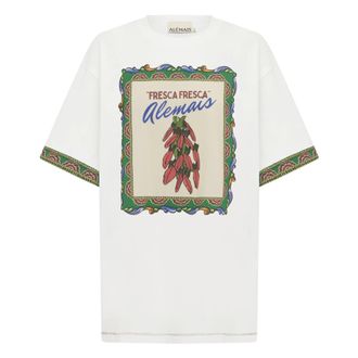 Alemais T-shirt Katerina Chilli Coton Bio Al&eacute;mais