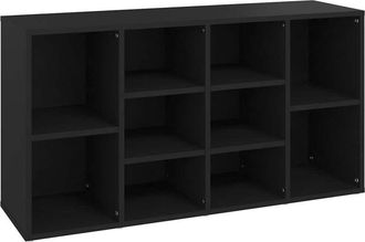 vidaXL Schuhbank Schwarz 103x30x55 cm Holzwerkstoff Vidaxl