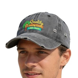 Generico Chapeaux pour Hommes, Coiffure R&eacute;glable et Dr&ocirc;le Bonnet en Coton Lav&eacute; pour Golf Fitness Activit&eacute;s En Plein Air Randonn&eacute;e Voyage Montagne Travail, Noir