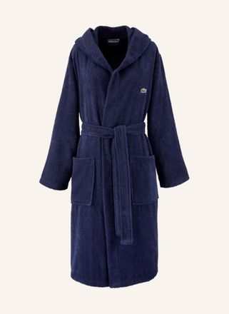 Lacoste Bademantel Lopen blau