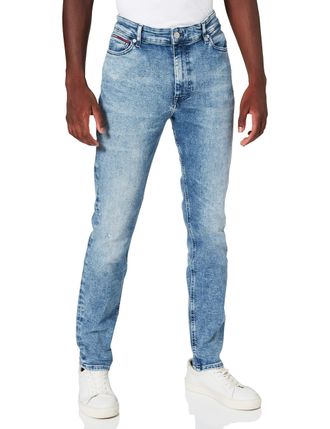 Tommy Jeans Herren Simon SKNY BE315 LBDYSD Jeans, Denim Light, 33W / 36L