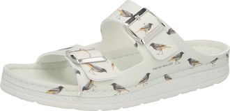 Berkemann Vogel des Jahres 2025 m - Bequeme Herren-Pantolette von Berkemann mit Fu&szlig;bett und Zwei verstellbaren Riemen mit Schnallen Sandale Pantolette