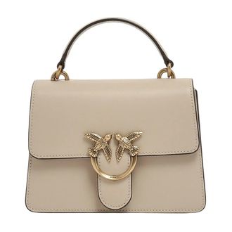 Pinko Pinko, Femme, Sacs, Beige, Taille: ONE Size Handbag