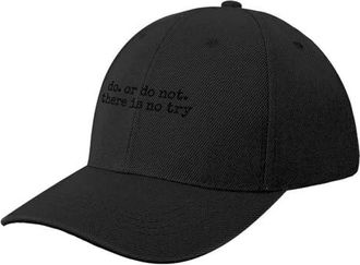 Generic Casquette de baseball Do or not Baseball Cap Funny Hat Big Size Hat Custom Cap Women Hats Mens Gift