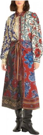 Farm Rio Farm Rio, Femme, Robes, Multicolore, Taille: 38 FR Robe Midi Hiver Mixte