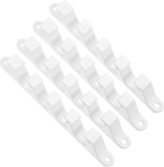 BESPORTBLE ANDRESLAD 4 St&uuml;ck Verstellbare Kunststoff Stuhlverstellhalterungen f&uuml;r Liegesessel 5 Fach Einstellbare R&uuml;ckenlehnenverriegelung Witterungsbest&auml;ndig Le