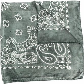 Golden Goose Paisley Schal - - Accessories - Damen - Gr&uuml;n - ONE SIZE