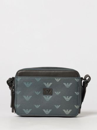 Emporio Armani Sacoche Homme couleur Bleu