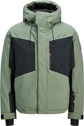 Jack & Jones Jacket Jjalpes Veste de Ski Aw25, Laurel Wreath, x_l Hommes