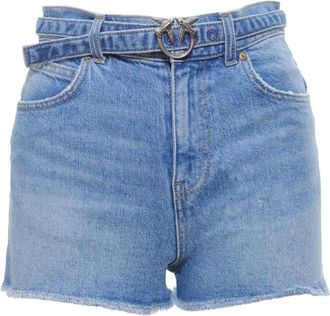 Pinko Pinko, Femme, Shorts, Bleu, Taille: W26 Gina 3 Shorts