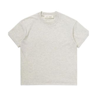 Fear of God Signature Classic Kurzarm-T-Shirt - - Tops - Damen - Beige - XS