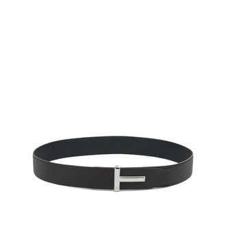 Tom Ford Homme, Accessoires, Brun, Taille: 95 CM T Icon Belt