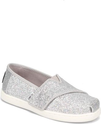 Toms TINY ALPARGATA Espadrille Kunststoff Mädchen,SILBERFARBEN,28.5EU