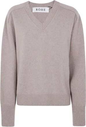 R&oacute;he Femme, Pulls, Beige, Taille: 38 FR Sleeve Wrap Jumper